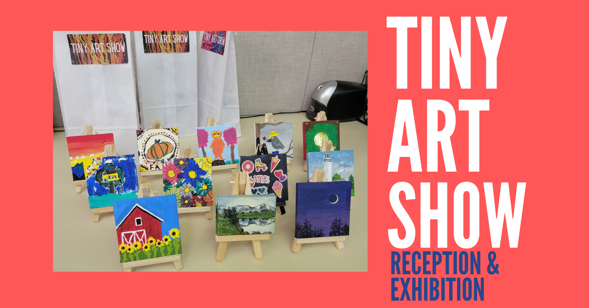Tiny Art Show Reception & Exhibition - Maquoketa Art